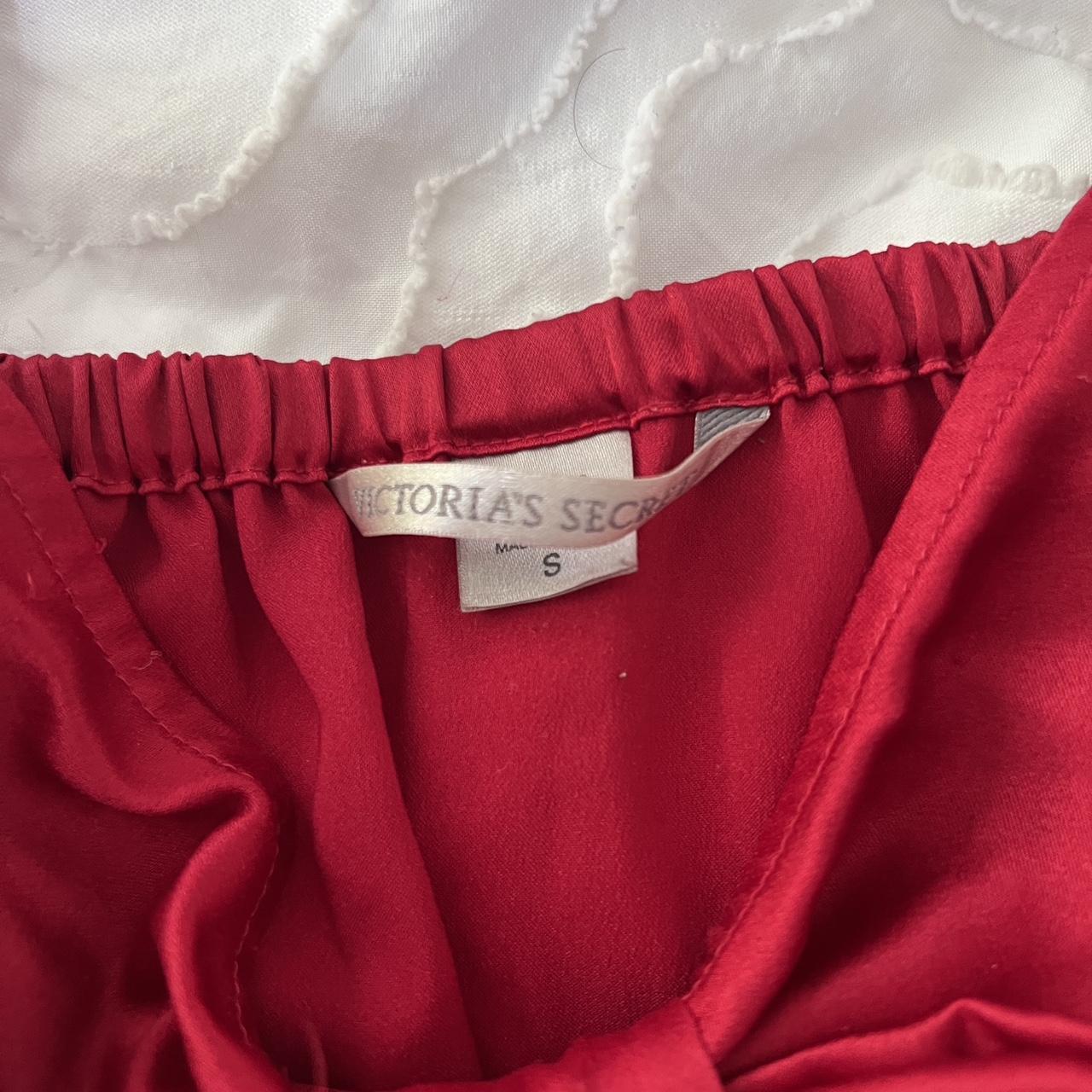 red victoria secret slip dress - Depop