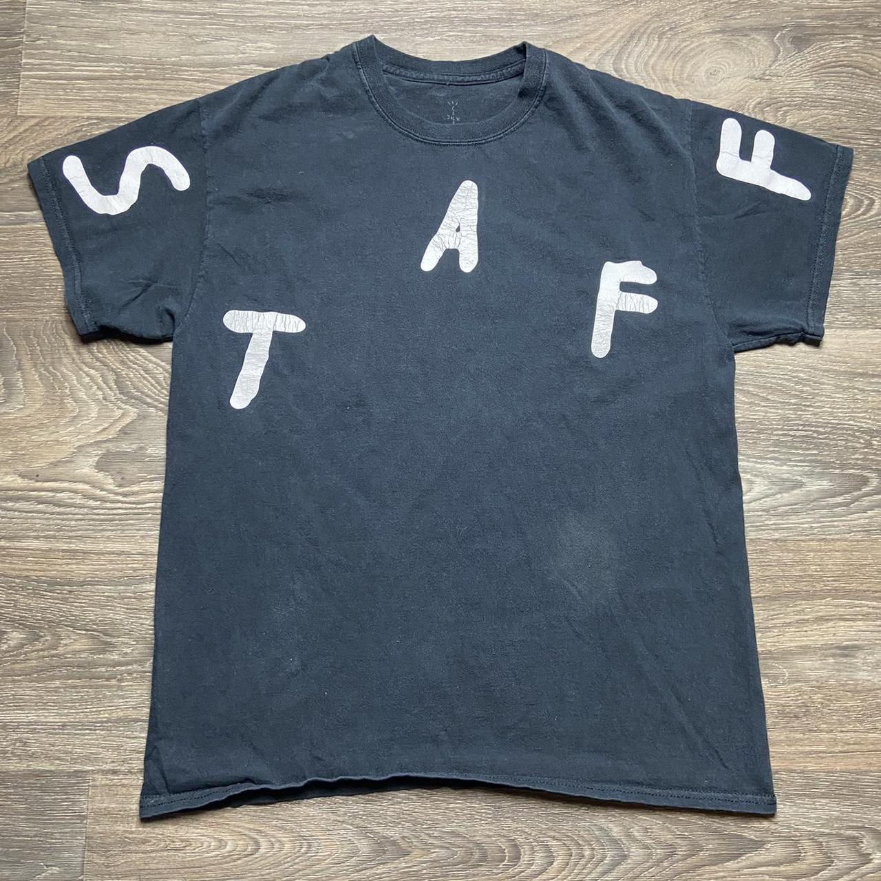 Travis Scott Astroworld staff tee W 21" L 27" In... - Depop