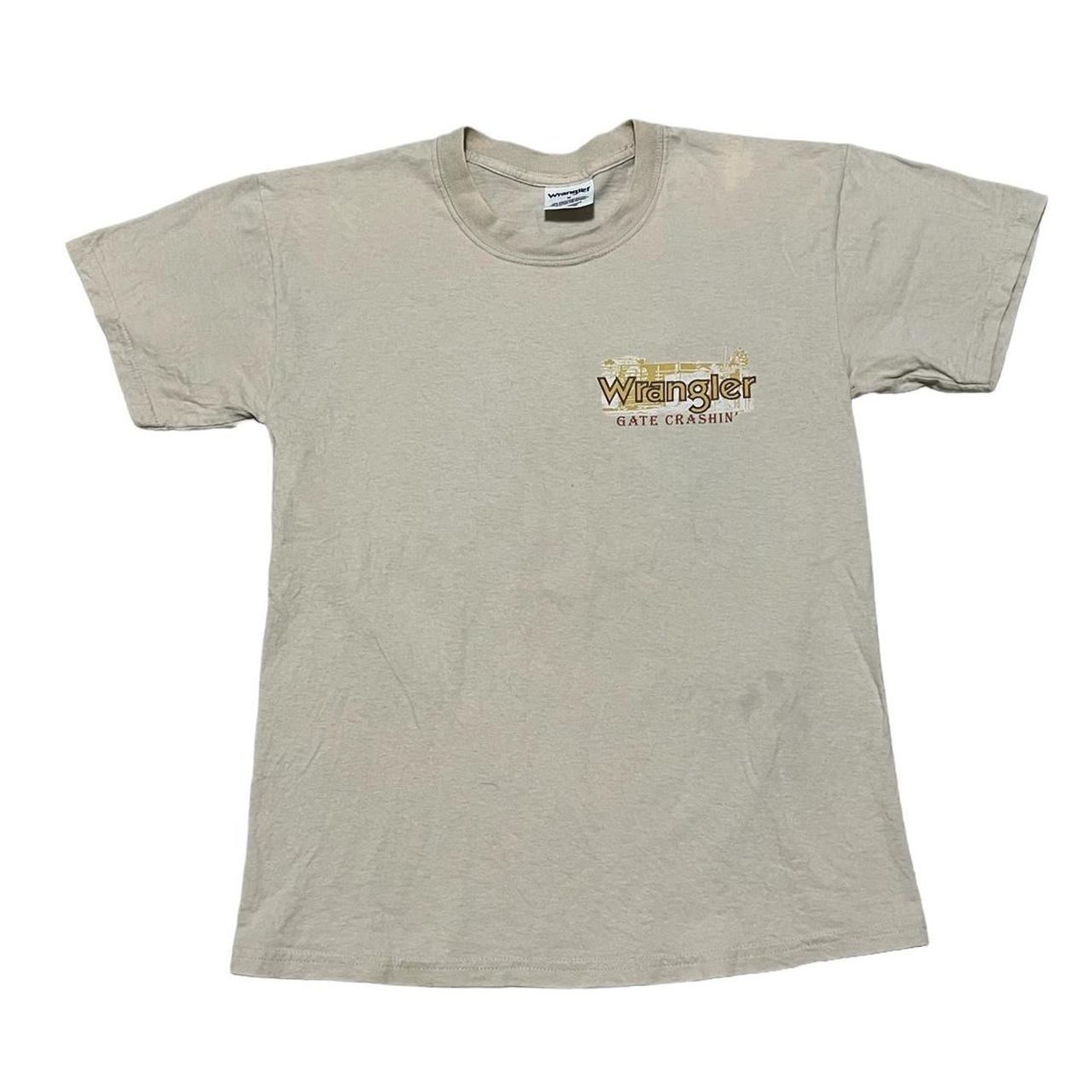 Vintage 90s wrangler rodeo graphic print horse... - Depop