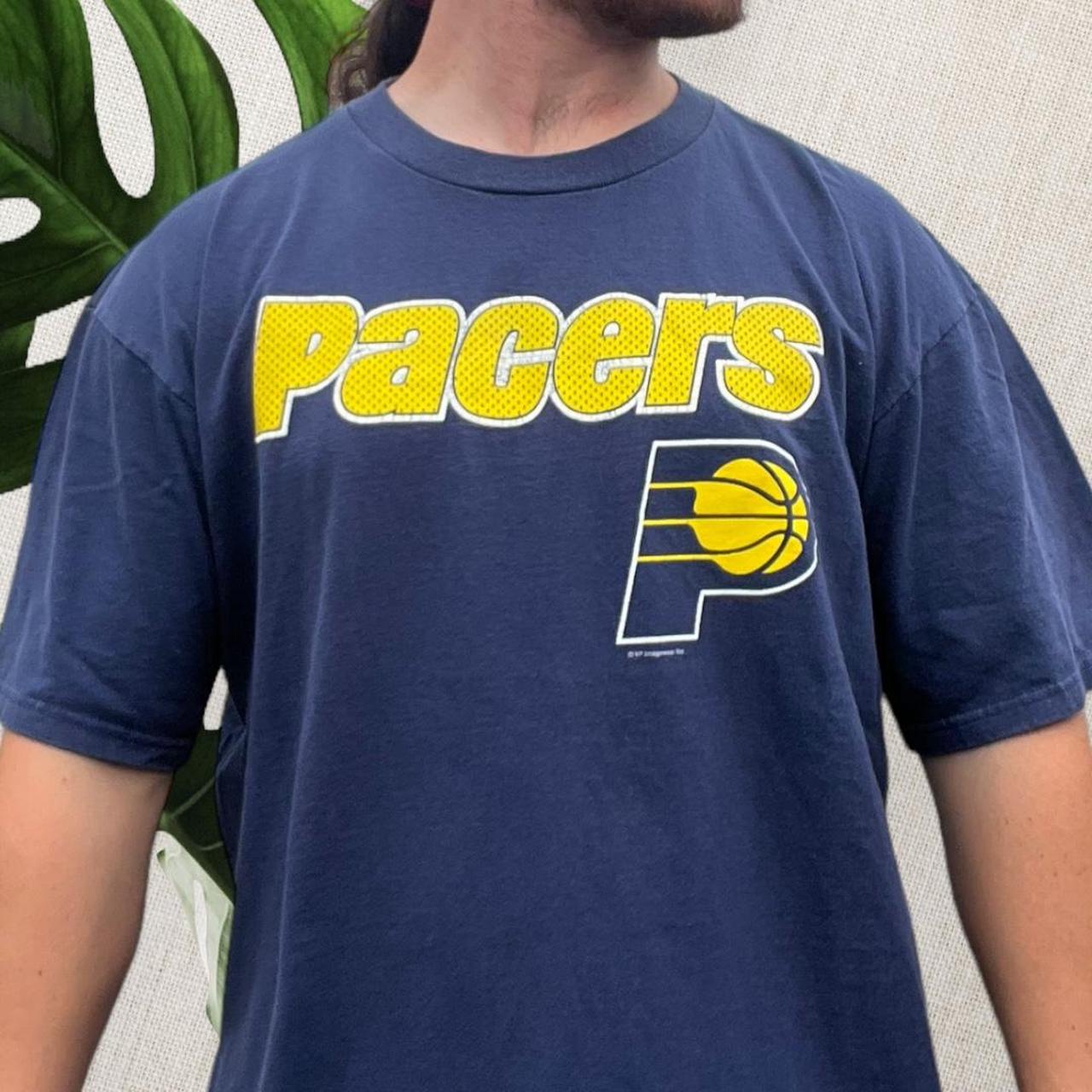 90s Indiana Pacers NBA basketball t shirt. In a... - Depop