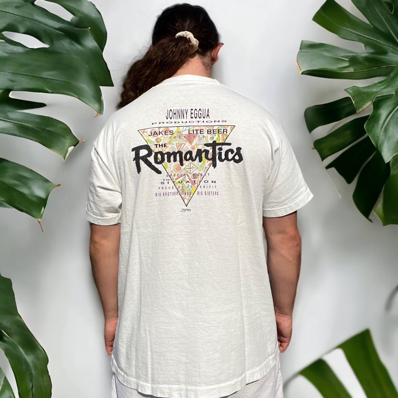 90s THE ROMANTICS AND THE SITUATION BAND T SHIRT.... - Depop