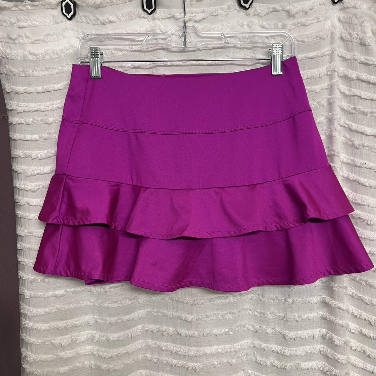 Purple ruffle skirts #skirts - Depop
