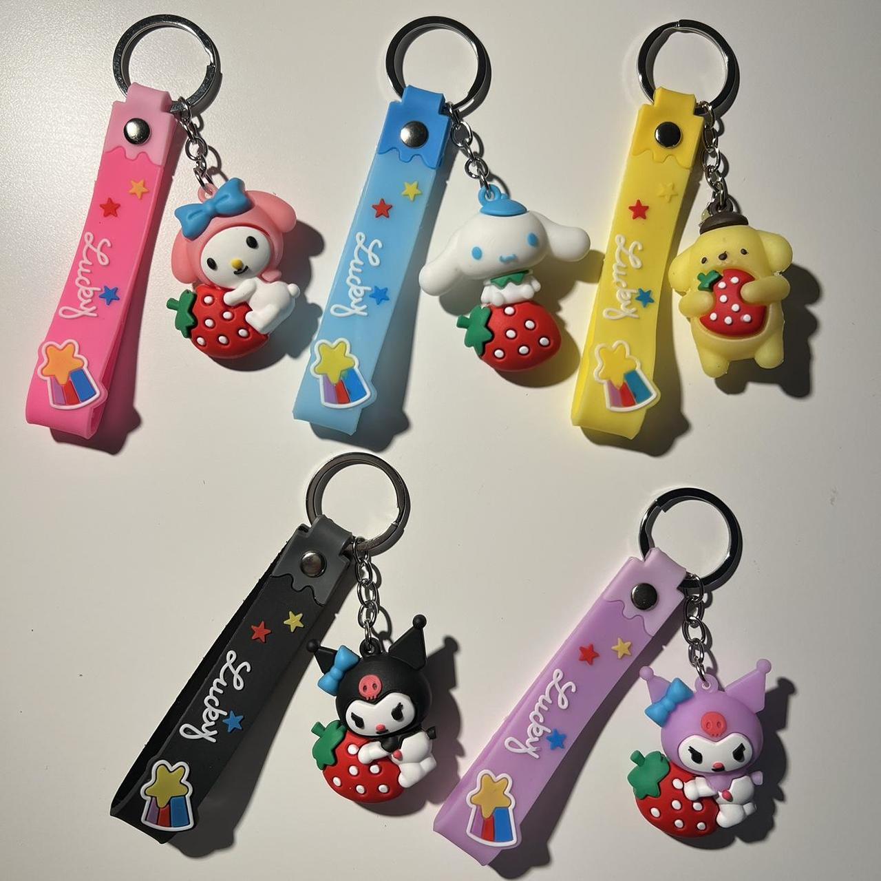 Sanrio keychains 🤍 Brand new never used Pompomp 1... - Depop