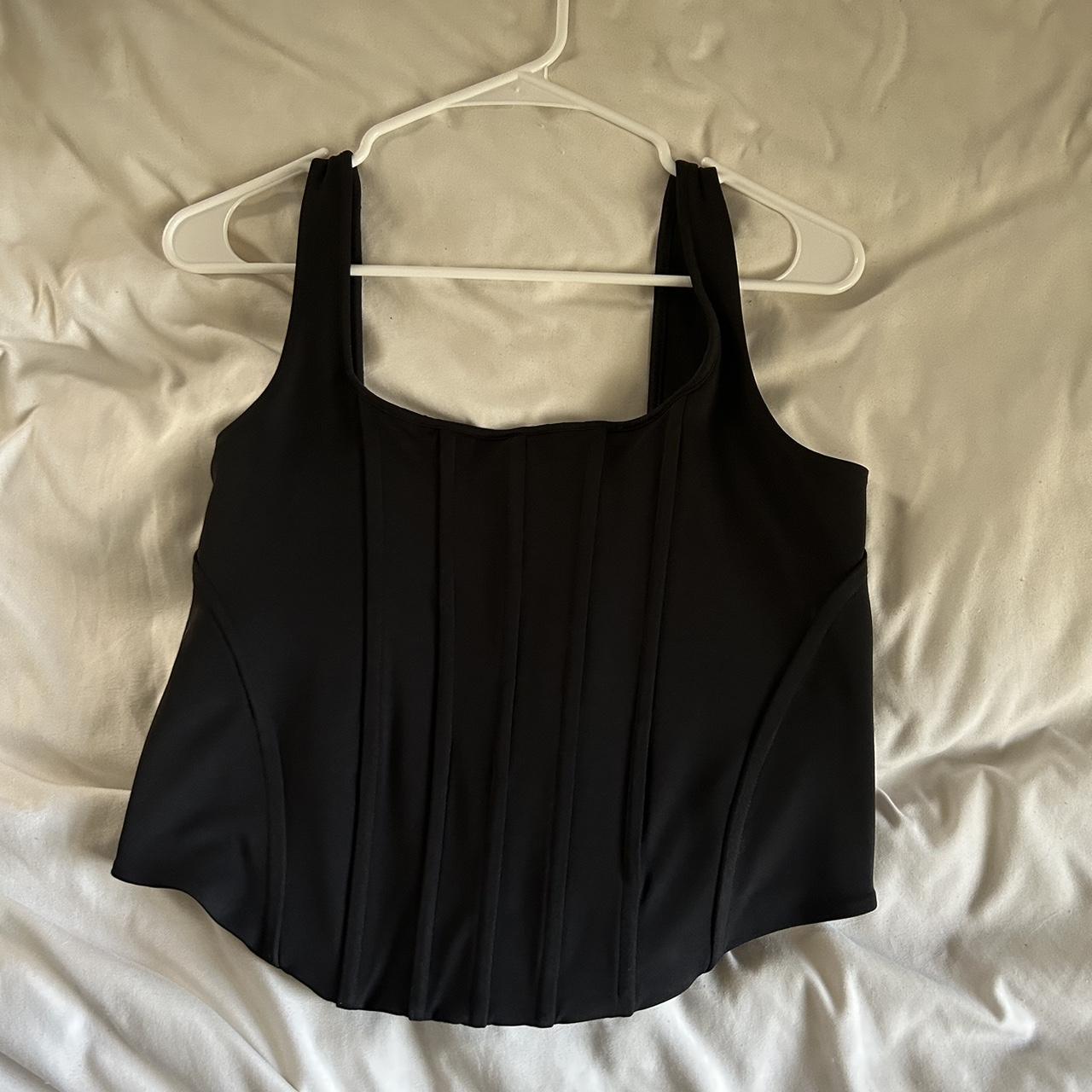 Black Express Body Contour High Compression Corset... - Depop