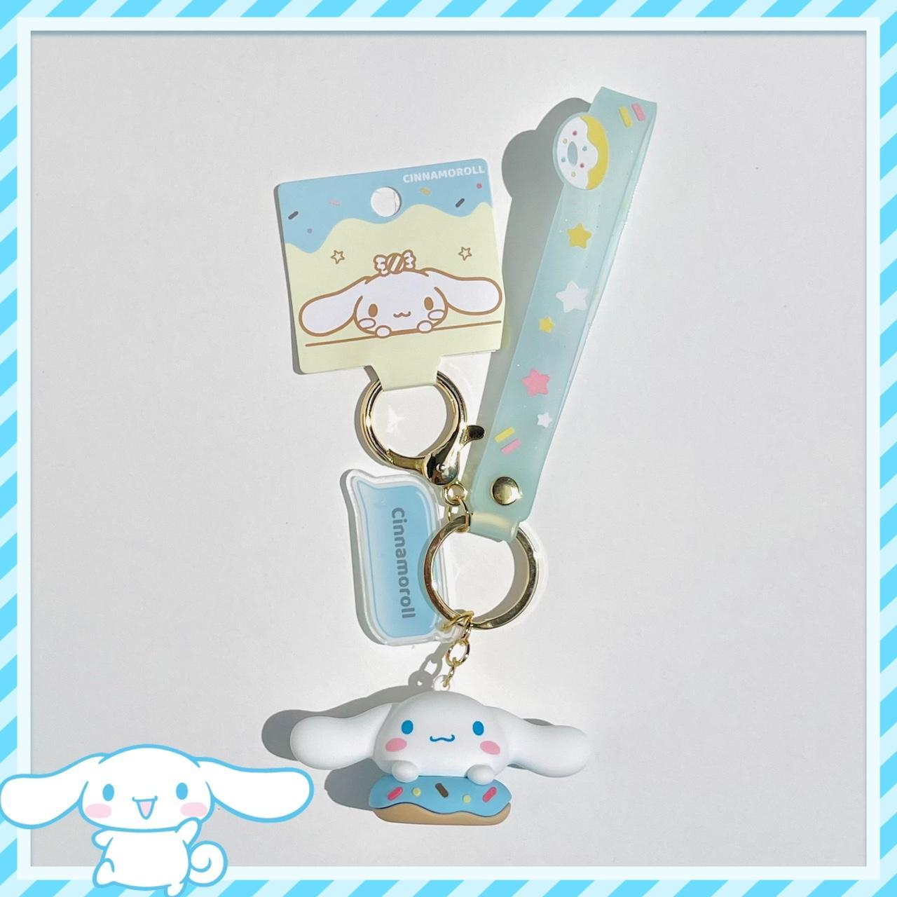 Sanrio Cinnamoroll donut keychain ~super cute... - Depop