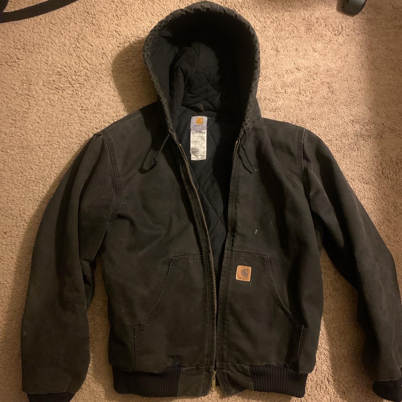 Carhartt J130 Black Jacket - small - last photo).... | Depop