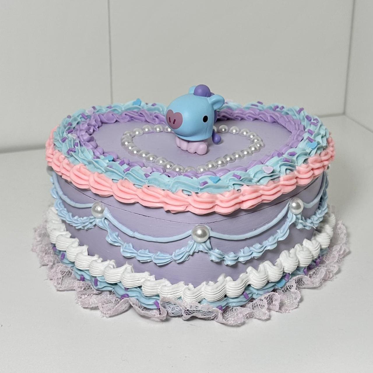 bt21 mang cake jewelry box please pay with depop... - Depop