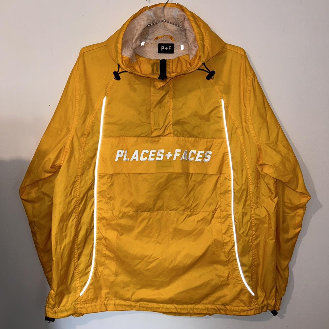Places plus faces wind breaker - Depop