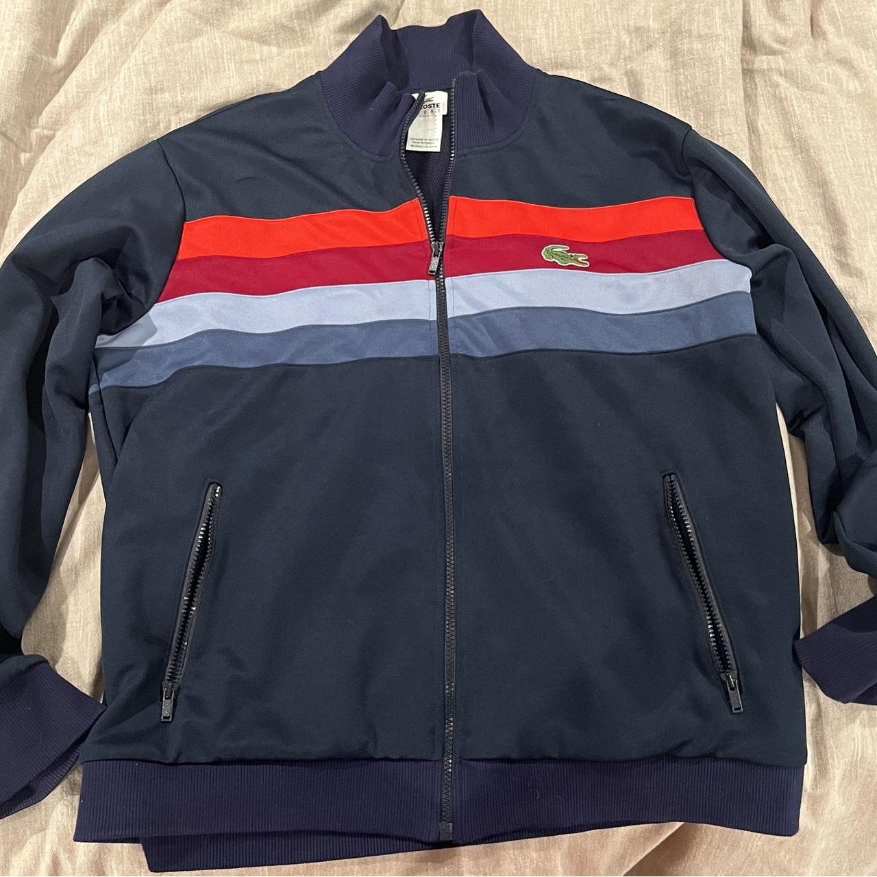 Lacoste jacket size 7 - Depop