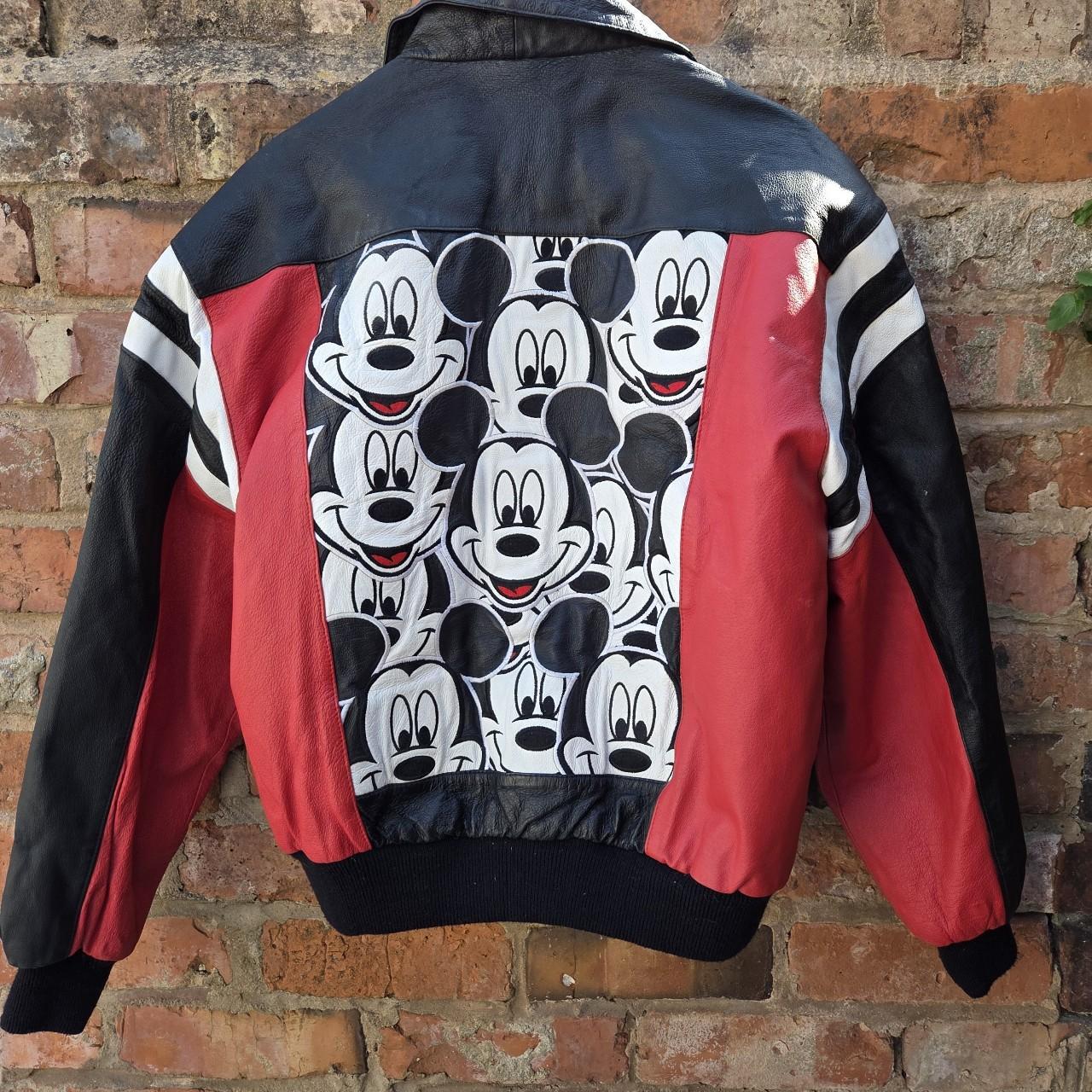 This Authentic Vintage Disney Leather Jacket is a... | Depop