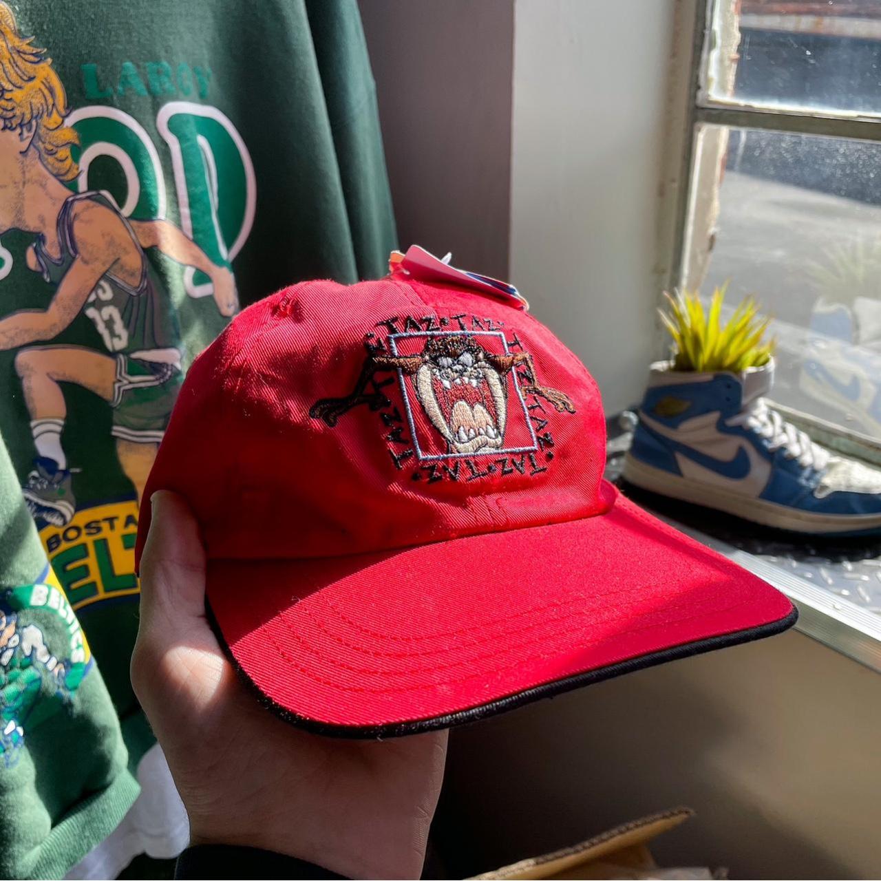 Vintage Looney Tunes Reversible Cap 90s Looney... - Depop