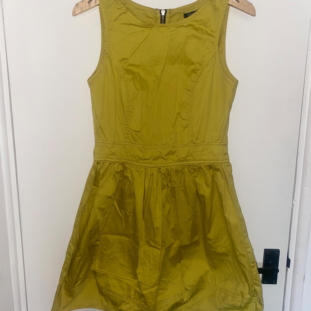 Chartreuse Lime Green / Yellow Primark Party Dress... - Depop
