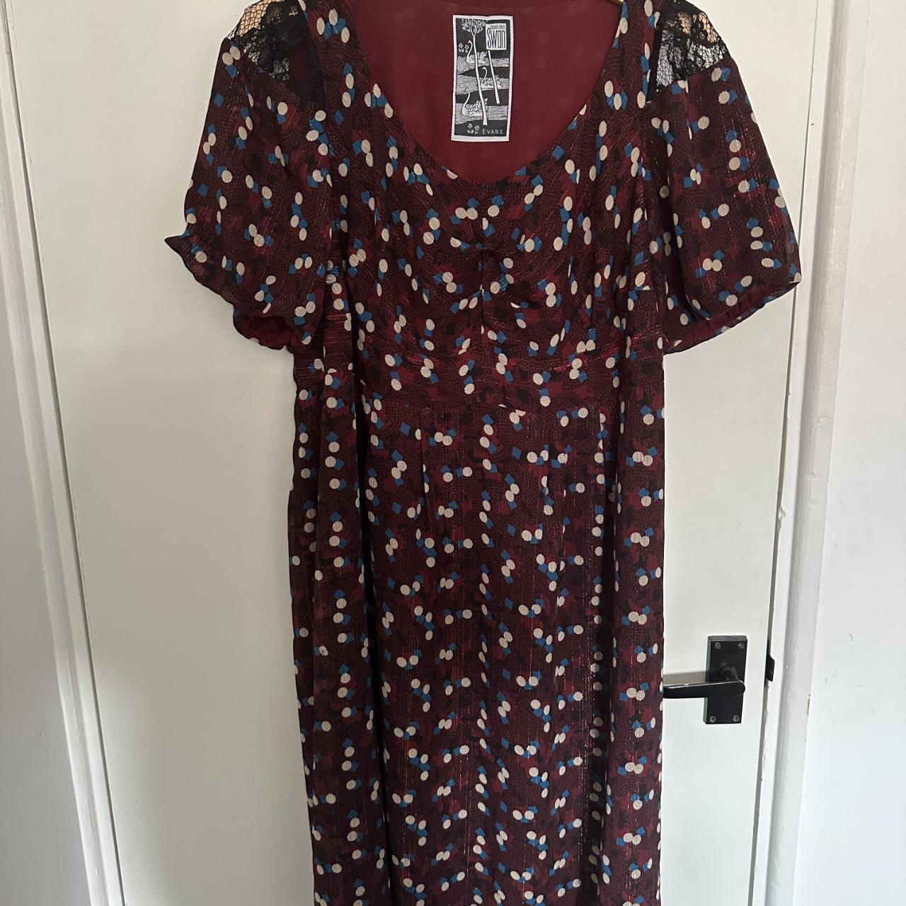 Evans & Clements Ribeiro Collaboration Swan... - Depop