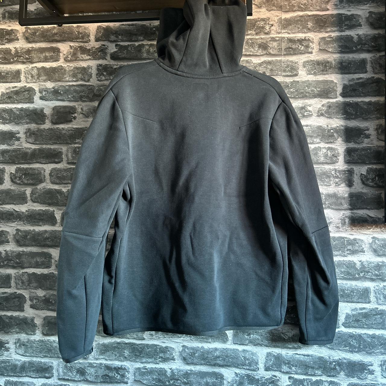 Black tech fleece top size L Zero flaws, perfect... - Depop