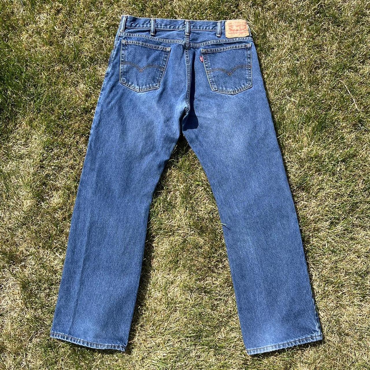 Levi's Men's Blue Jeans | Depop