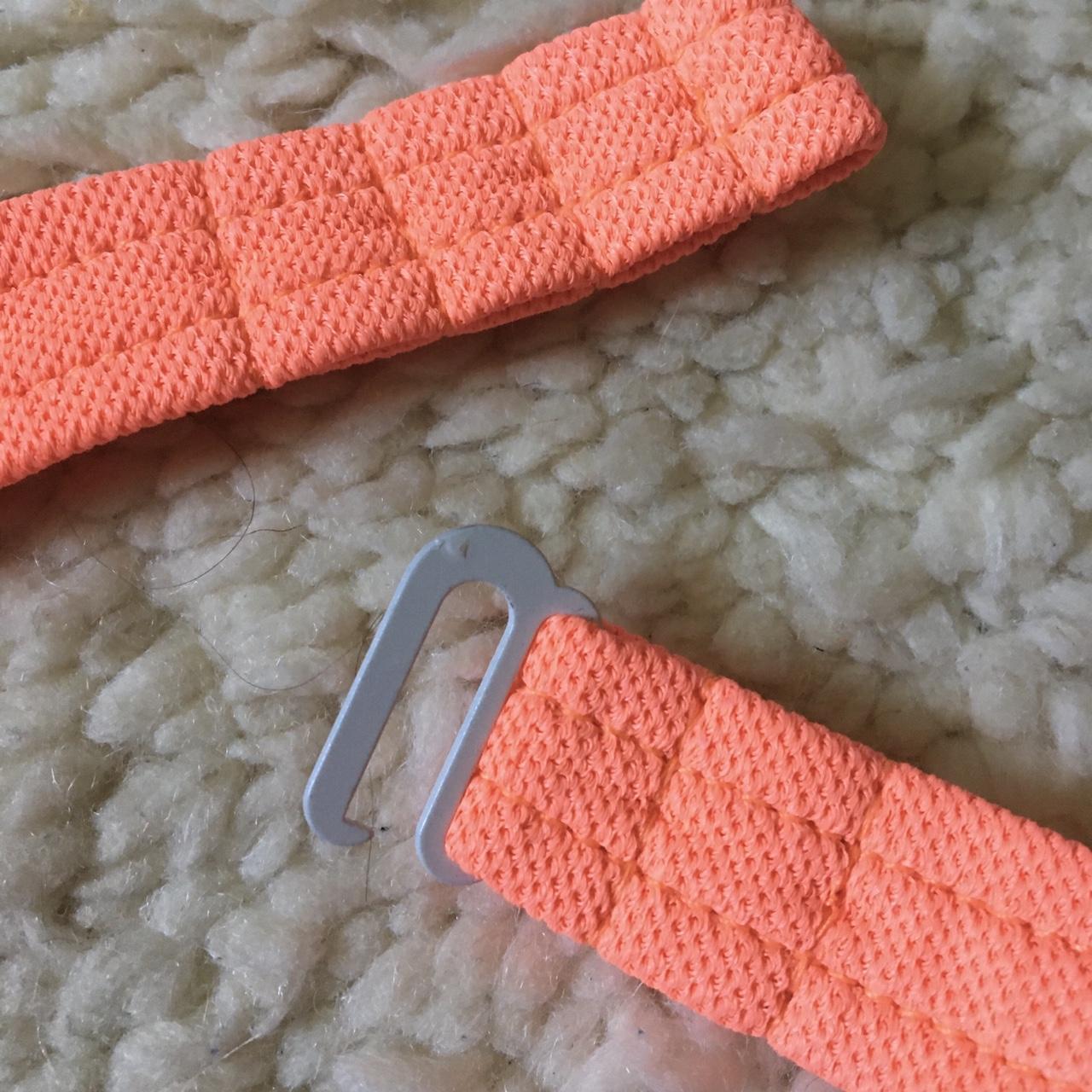 Vintage 80s Venus neon pink / orange high rise... - Depop