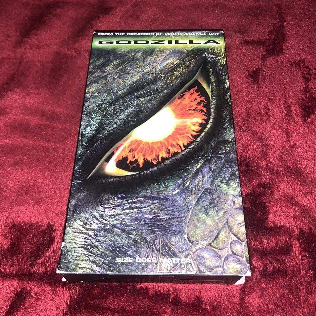 GODZILLA VHS (1998) used forsure but hey ifykyk! lmk! - Depop