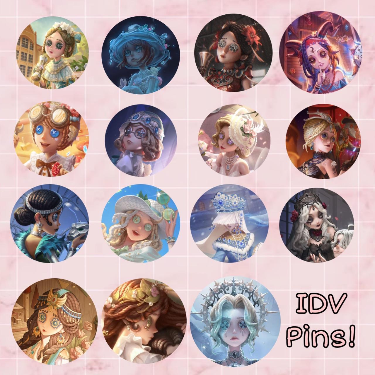 💕 IDV PINS - SMALL 💕 Pins of your favorite... - Depop