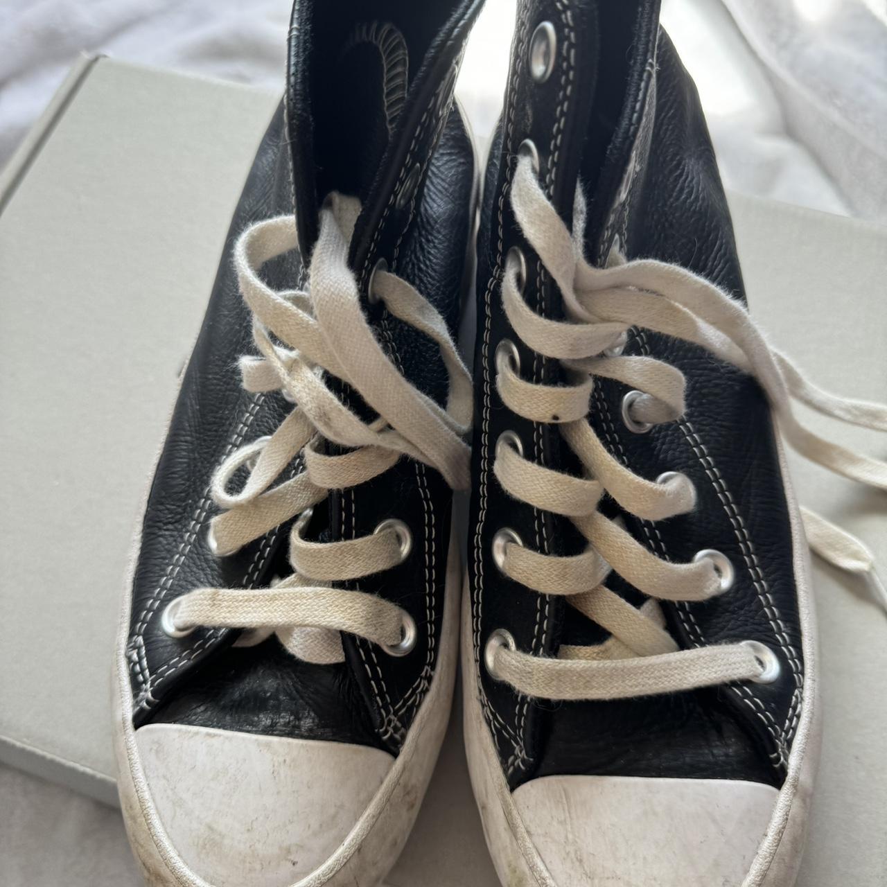 Bulky converse. Can be easily cleaned - Depop