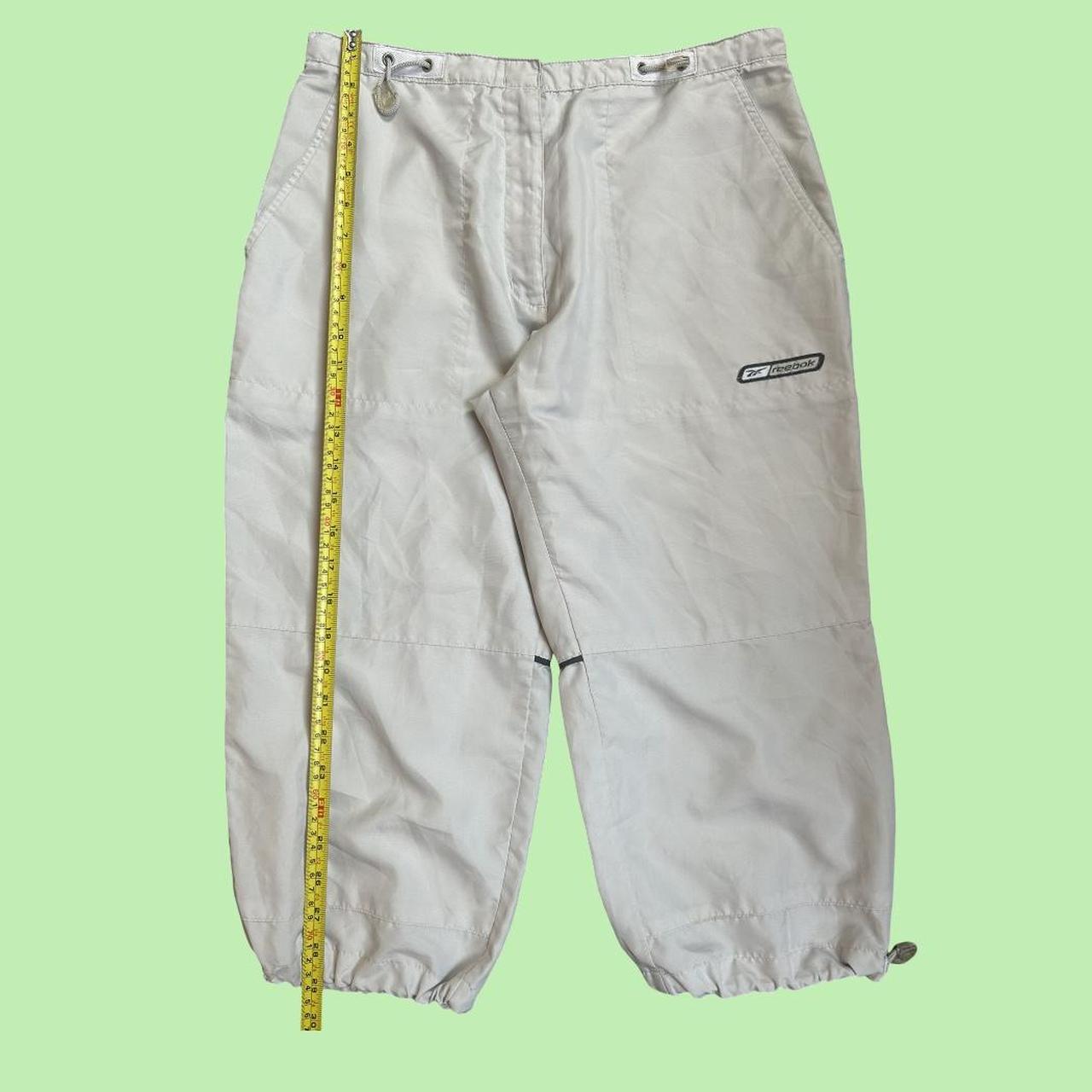 Vintage Reebok Women’s White Long Shorts 🚨🚨 FREE... - Depop