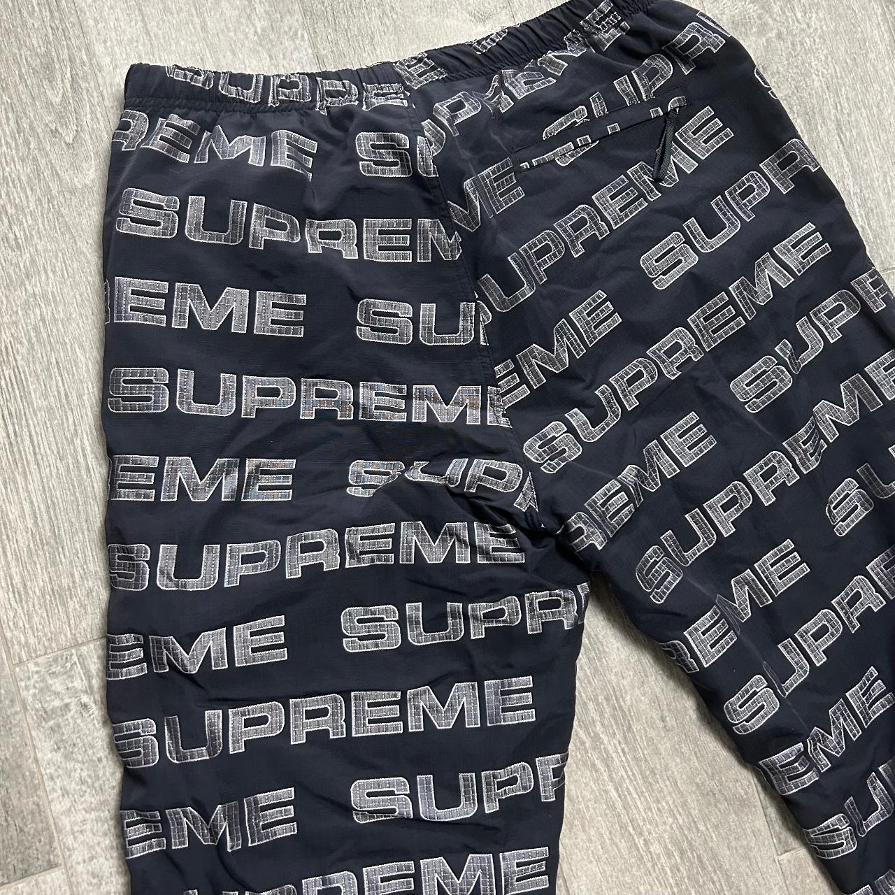 Supreme Ripstop Track Pant - Black. Great Condition!... - Depop