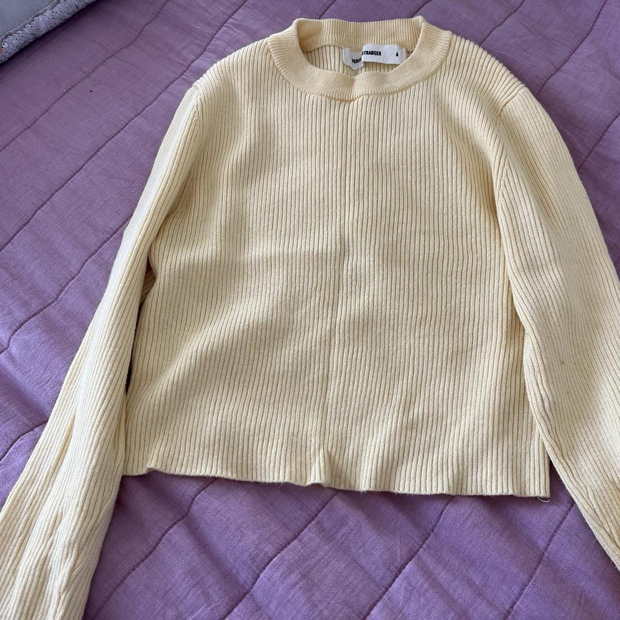perfect stranger, long sleeve knit only worn once... - Depop