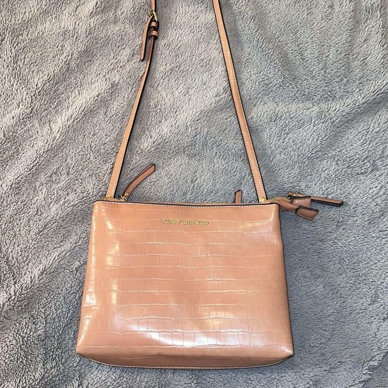 Tony Bianco Maude Pink handbag Hardly used - Depop