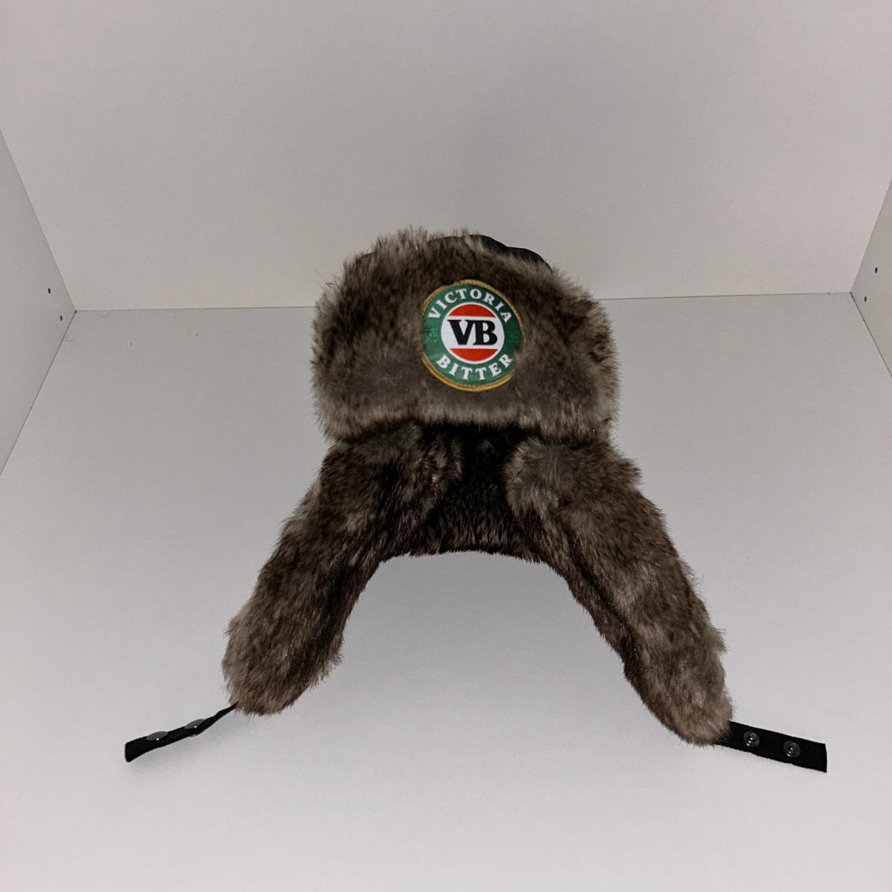 VB Ushanka Winter Fur Hat - Depop
