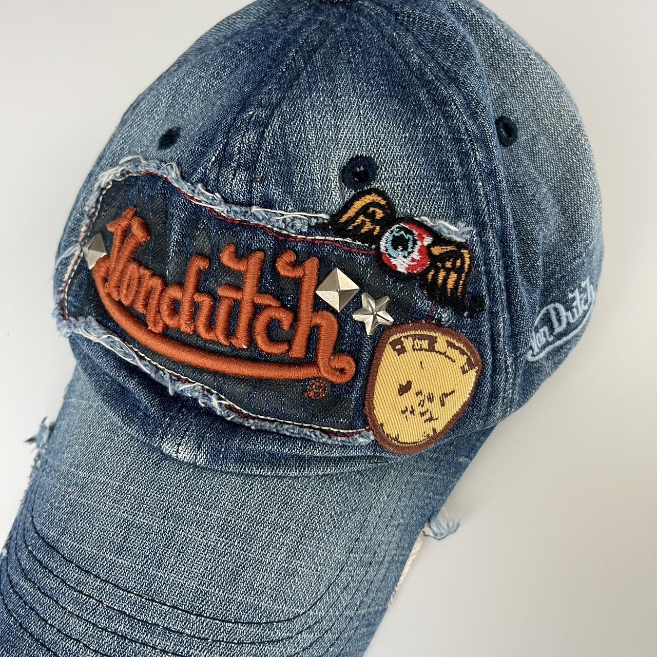 Vintage Y2K Von Dutch Jean Cap Early 2000s Von... - Depop