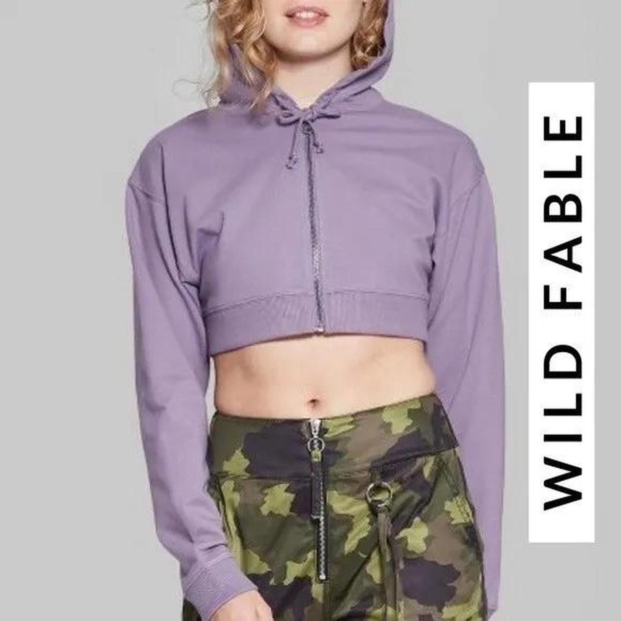 Wild Fable Womens Purple Jacket Depop