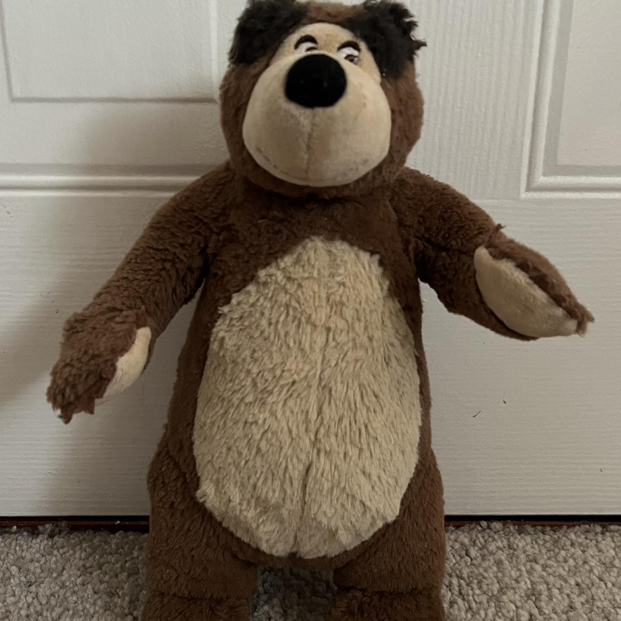 Masha and The Bear Teddy Plush Simba Toys Depop