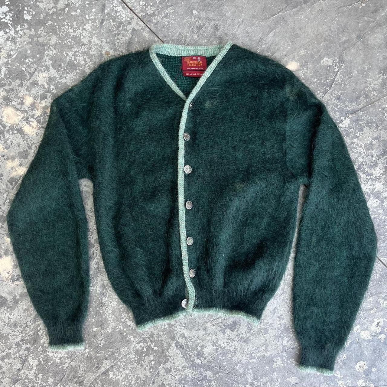 really sweet vintage mohair cardigan - Depop