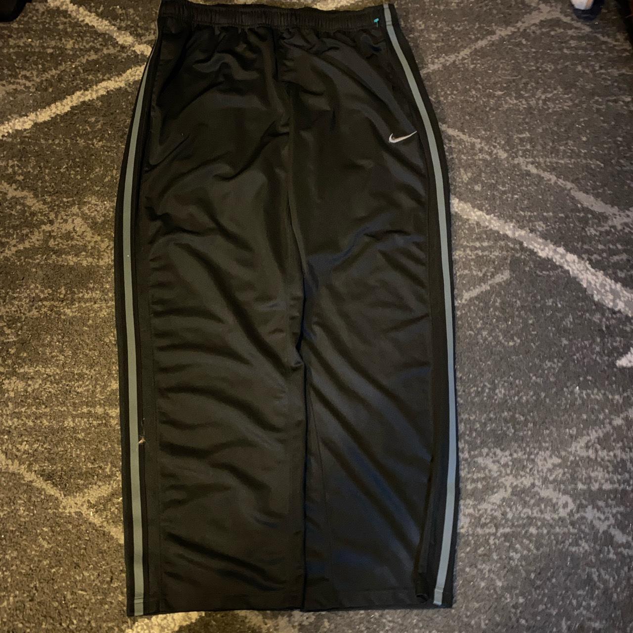 mad parachute /baggy nike track /athletic pants.... - Depop