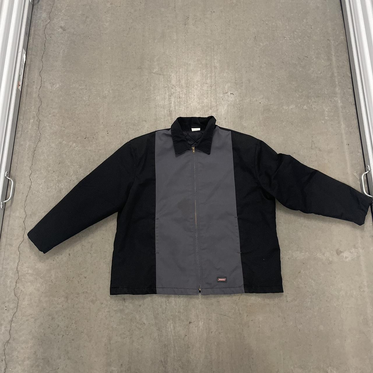 Men's Grey and Black Jacket | Depop