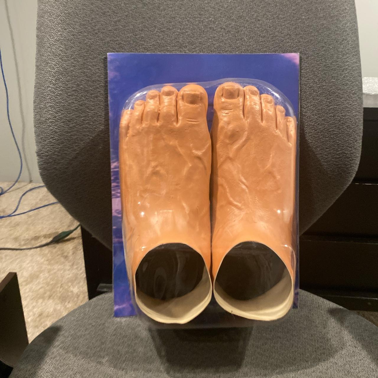 imran potato feet slides send offers same day or... - Depop