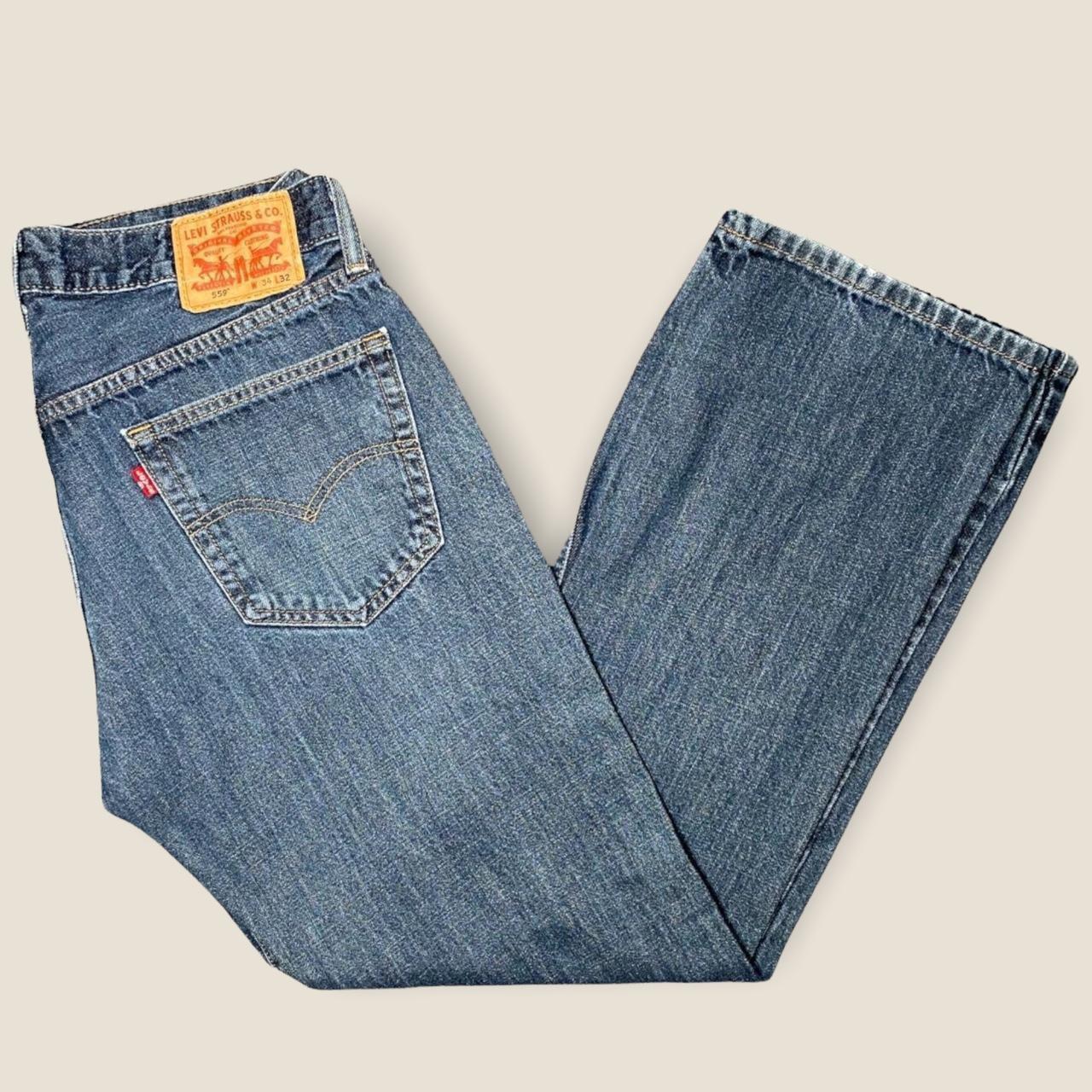 Levi's Men's Blue Jeans | Depop
