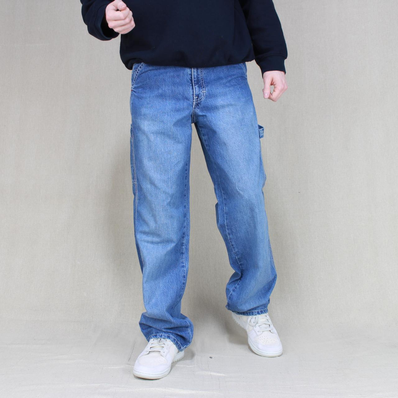 Unbranded Men's Blue Jeans | Depop