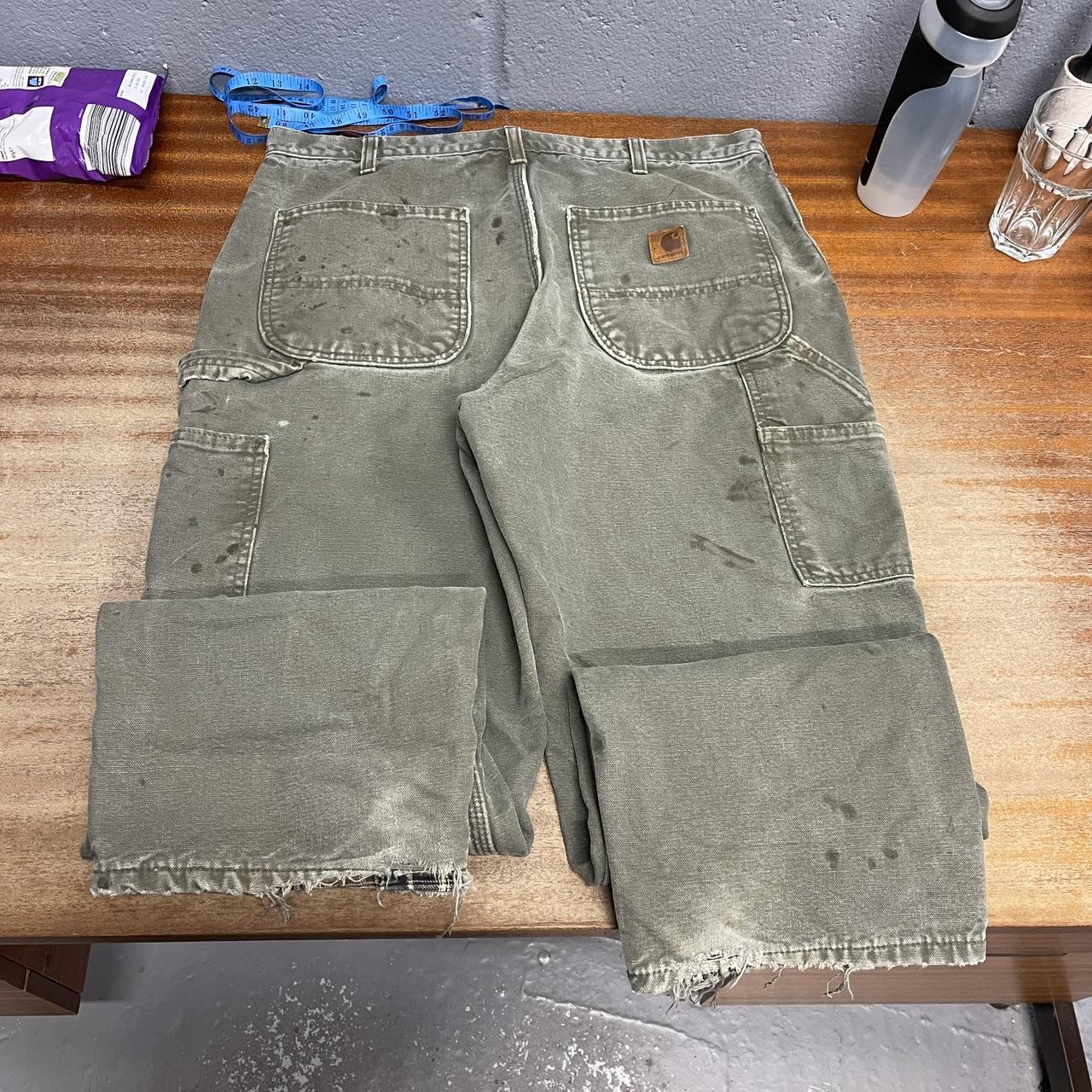 Carhartt carpenter jeans Multi pocket pants with... - Depop