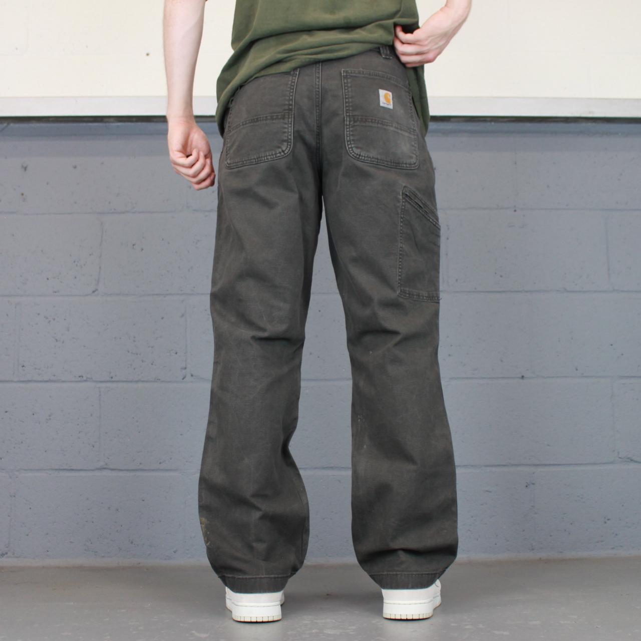 Carhartt carpenter jeans Multi pocket relaxed fit... - Depop