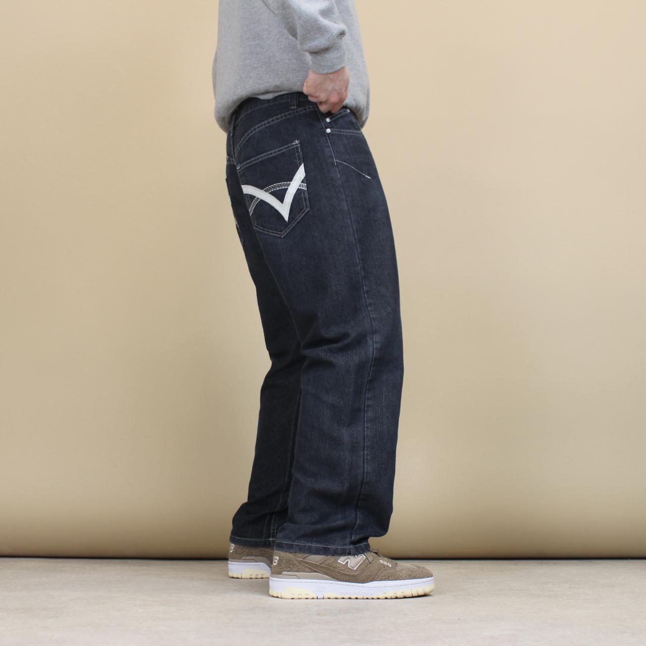 Blue Mecca jeans W34 Loose denim skate jeans Mecca... - Depop