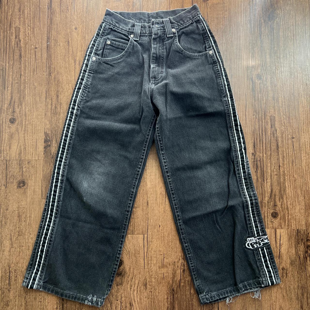 Vintage 90s boys Lee pipes skater pants 🛹👖 -made in... - Depop