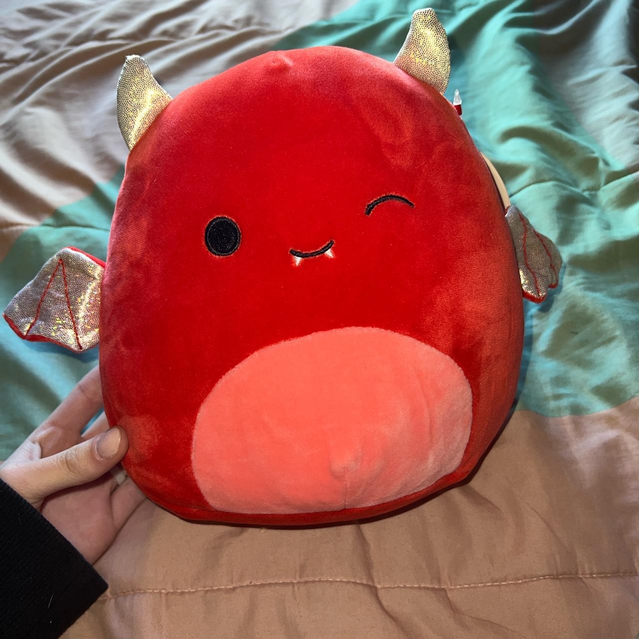 Authentic karlie devil squishmallow 8” in Has tags... - Depop