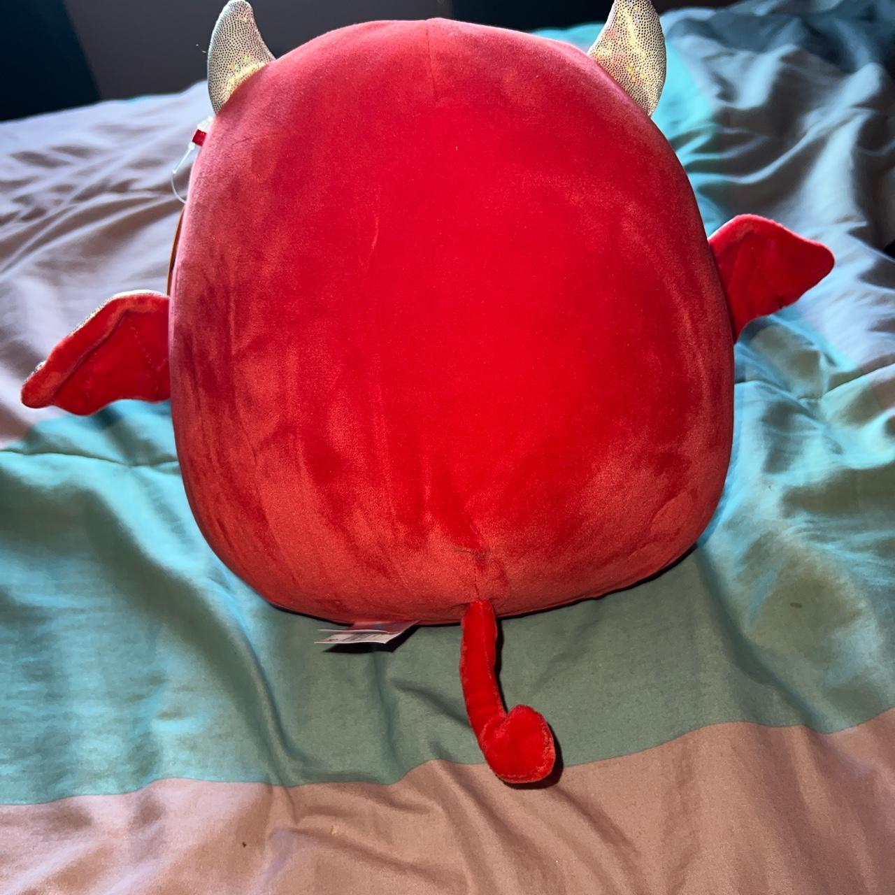 Authentic karlie devil squishmallow 8” in Has tags... - Depop