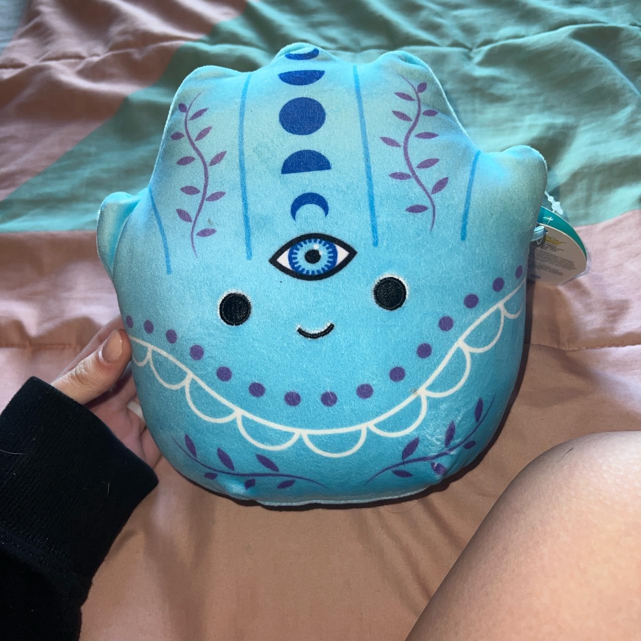 Gisla 8” in squishmallow Third eye hand... - Depop