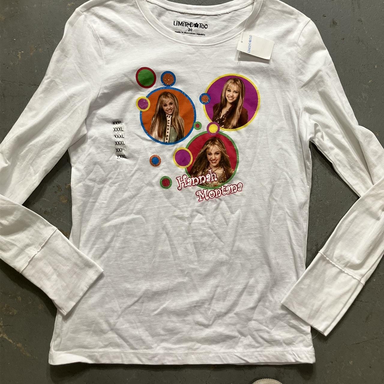 white hannah montana disney must have y2k vintage... | Depop