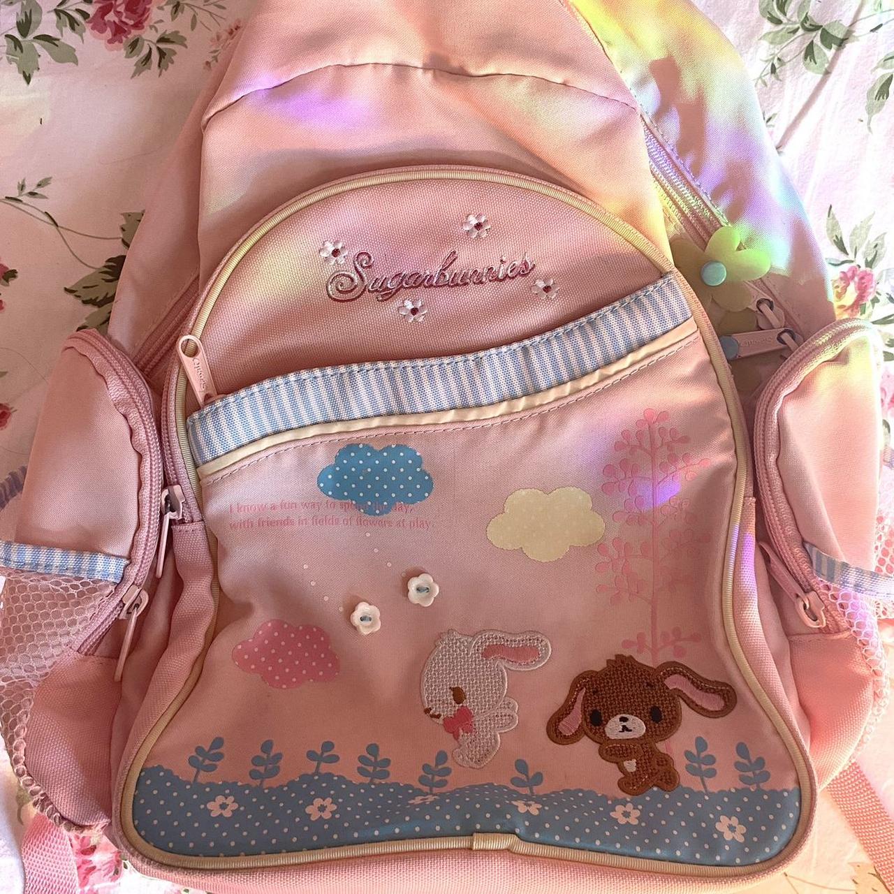 sugarbunnies backpack around medium-large sized... - Depop