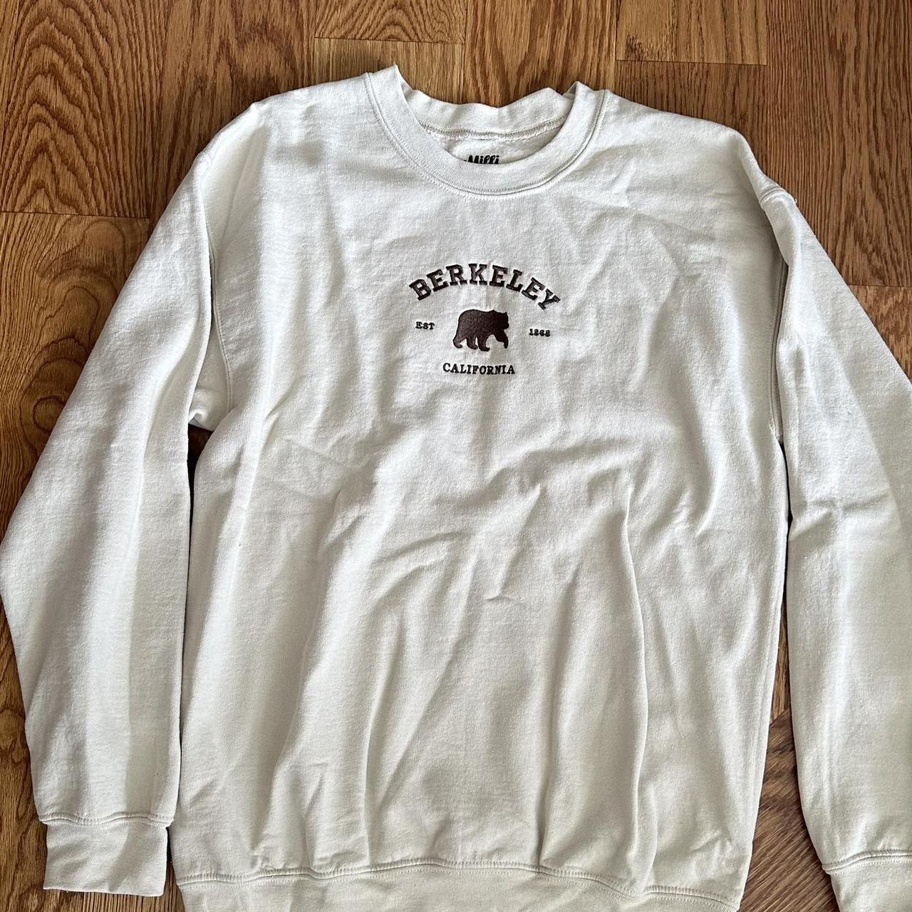 UC Berkeley Custom Embroidered Sweatshirt - Open to... - Depop