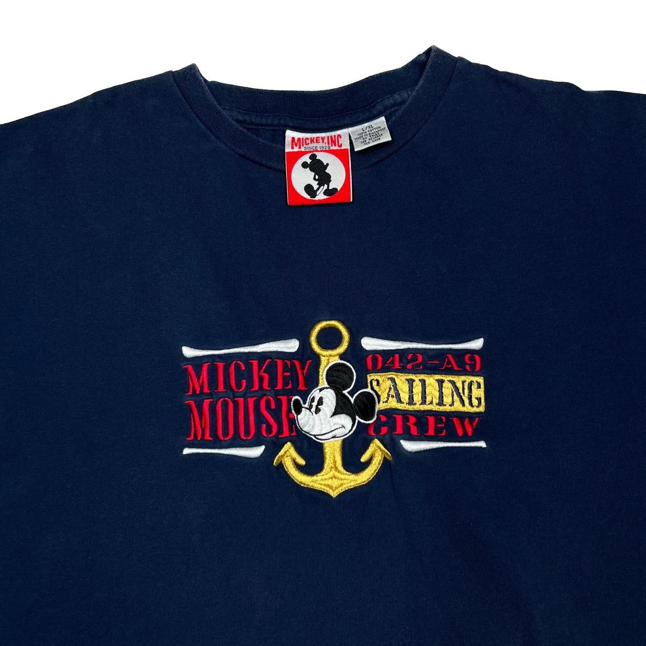 Disney Men's Navy T-shirt | Depop