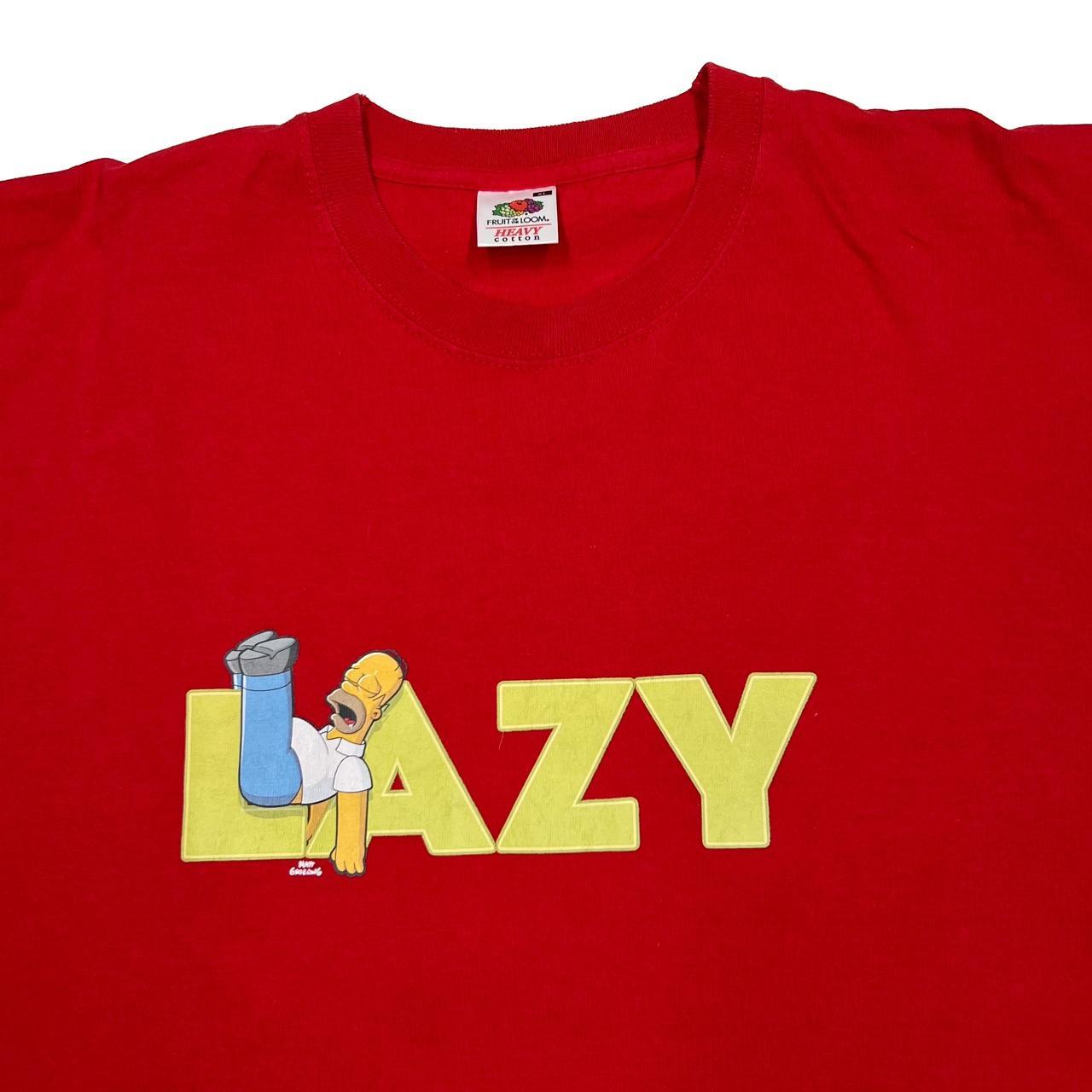 THE SIMPSONS “Lazy” Homer Simpson Cartoon Character... - Depop