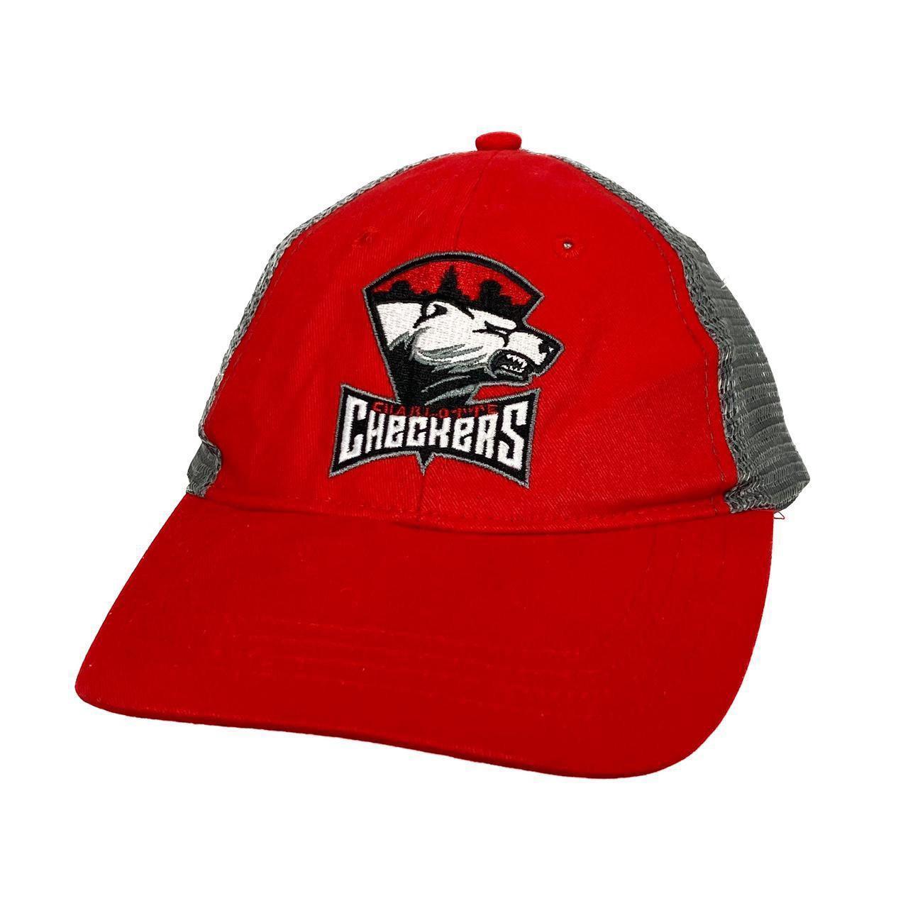 Vintage AHL CHARLOTTE CHECKERS Ice Hockey... - Depop